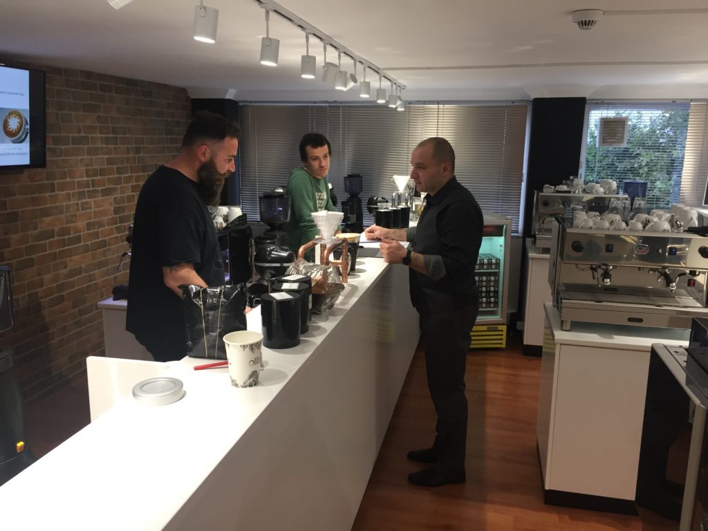 TRAINING BARISTI IN LEVEL 1 - Barista Academy | Σεμινάρια Barista ...